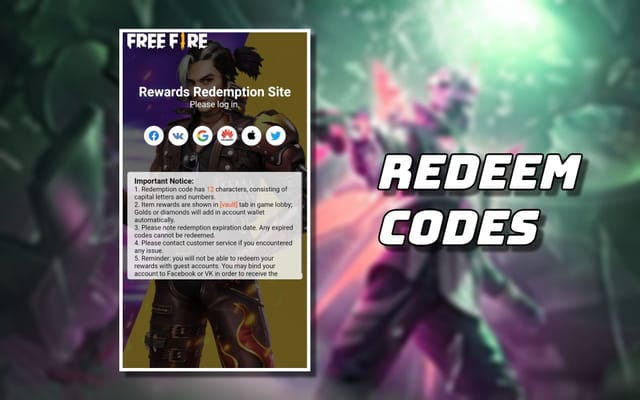 Garena Free Fire and Garena Free Fire MAX redeem codes for today (15 March)