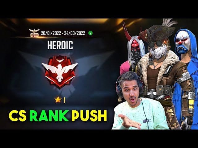 How to reach Heroic rank in Free Fire MAX in Season 12