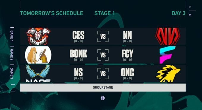 No Namers vs Cerberus Esports: VCT 2022 APAC Stage-1 Challengers Group-A Elimination-tie ...