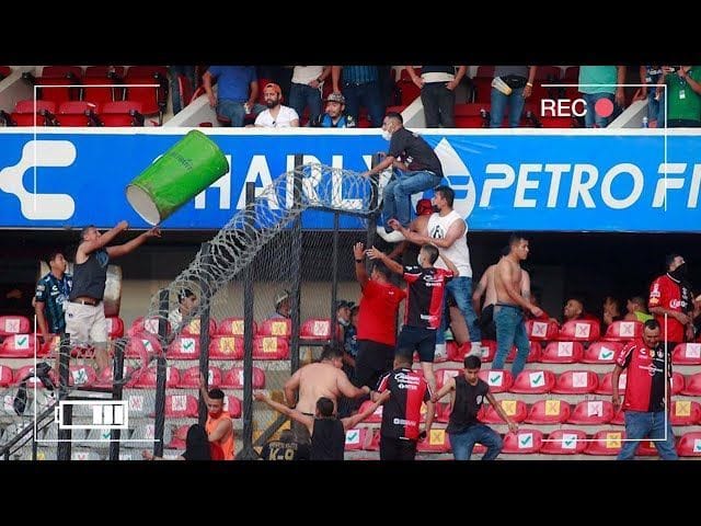 Mexican Soccer brawl video goes viral, up to 17 fans killed and at ...