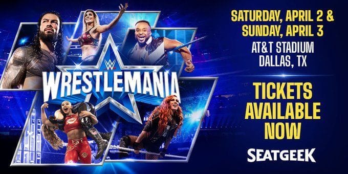 WrestleMania 38 to air live across theaters in the US