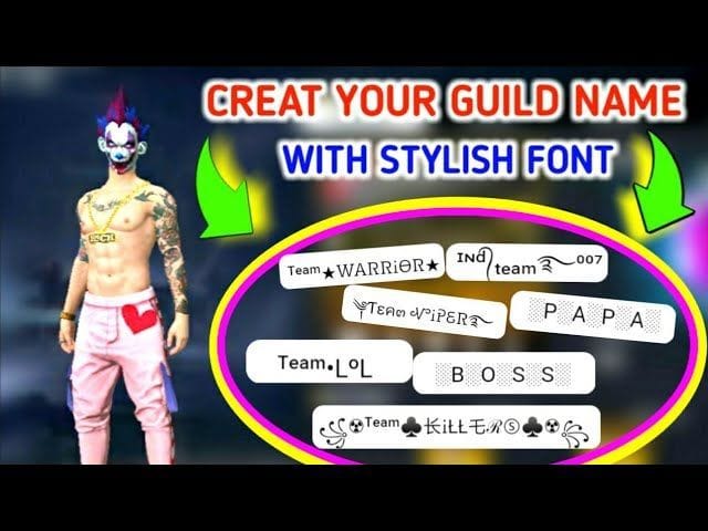 50 best stylish and unique Free Fire guild names for beginners (2025)