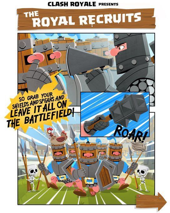 How to use Royal Recruits in Clash Royale