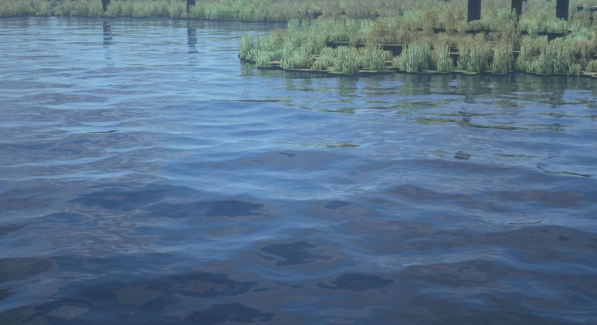 Top 5 light blue and realistic water shaders in Minecraft