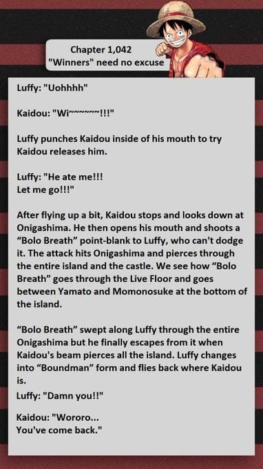 One Piece Chapter 1042 (full-length spoilers): An unfortunate Oden ...