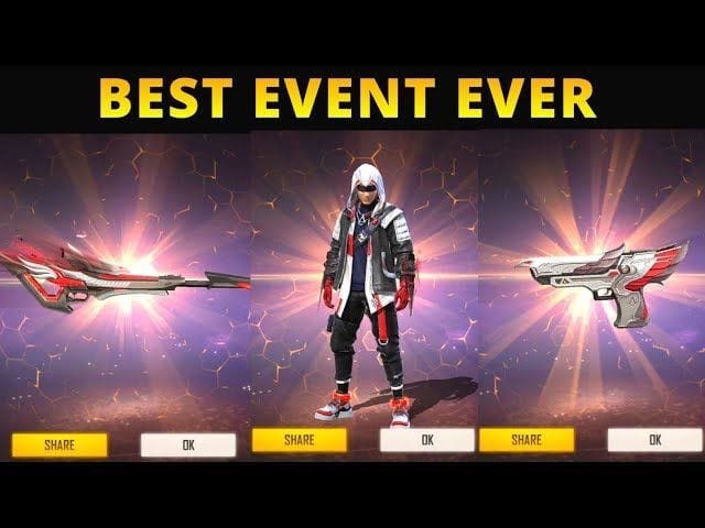 How to get new legendary Metal Wings AWM skin in Free Fire MAX (March 2022)