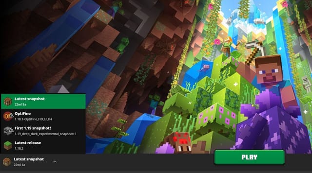How to download the new Minecraft snapshot 22w11a