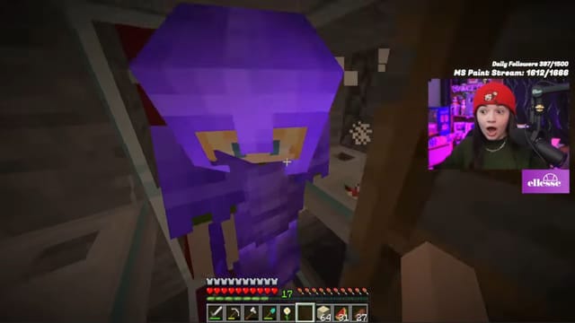 Minecraft streamer Aimsey dies by a surprise attack from Tubbo on Dream SMP