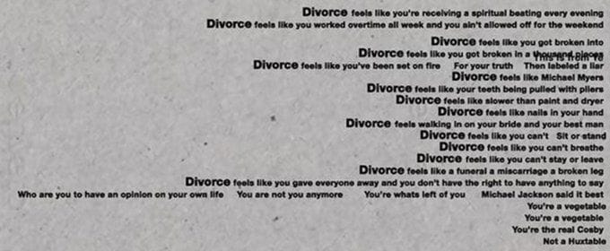 "Divorce feels like suffocating": Kanye West writes poem on Kim ...