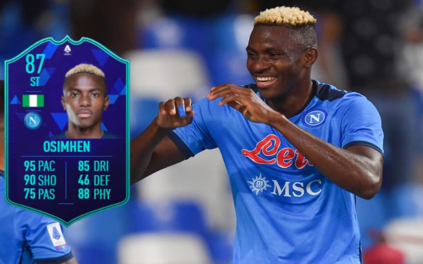 FIFA 22 Ultimate Team SBC: How to obtain Victor Osimhen Player of the ...