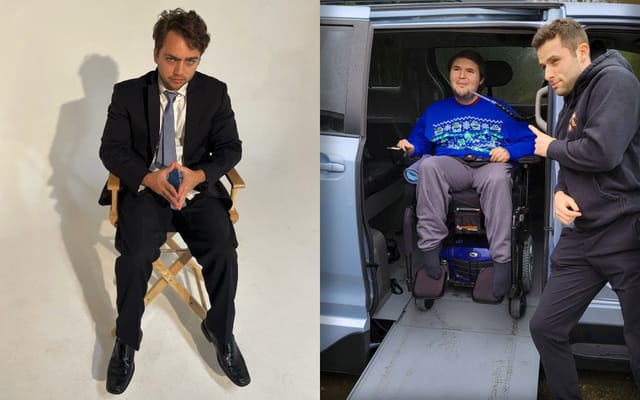 Mizkif and AustinShow deliver a special wheelchair van for a disabled ...