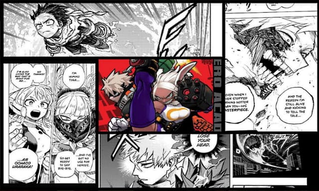 My Hero Academia Chapter 349: Dabi engages with Shoto, second OFA user ...