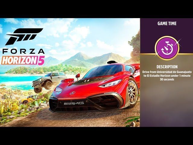 How to find Stadium Stunt Park in Forza Horizon 5