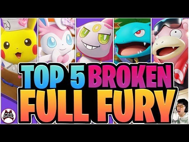 5 best characters to use in Full Fury mode in Pokemon Unite