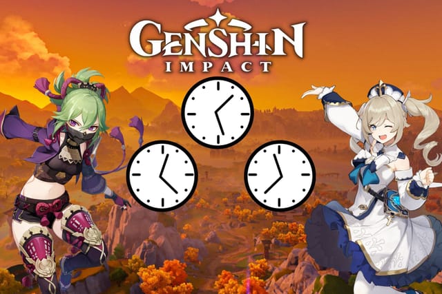 Genshin Impact 2.6 patch release time (UTC, EST, and more timezones)