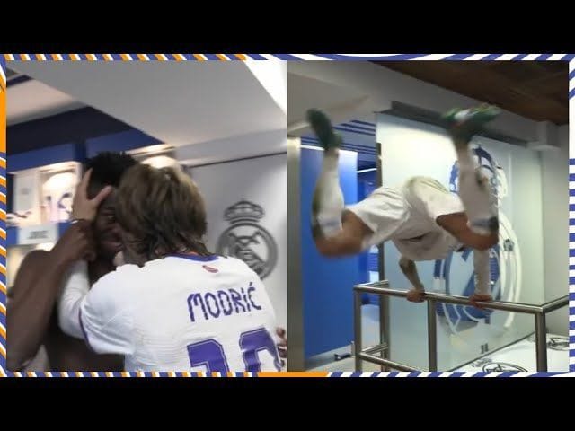 WATCH: Luka Modric leads wild celebrations inside Real Madrid dressing ...
