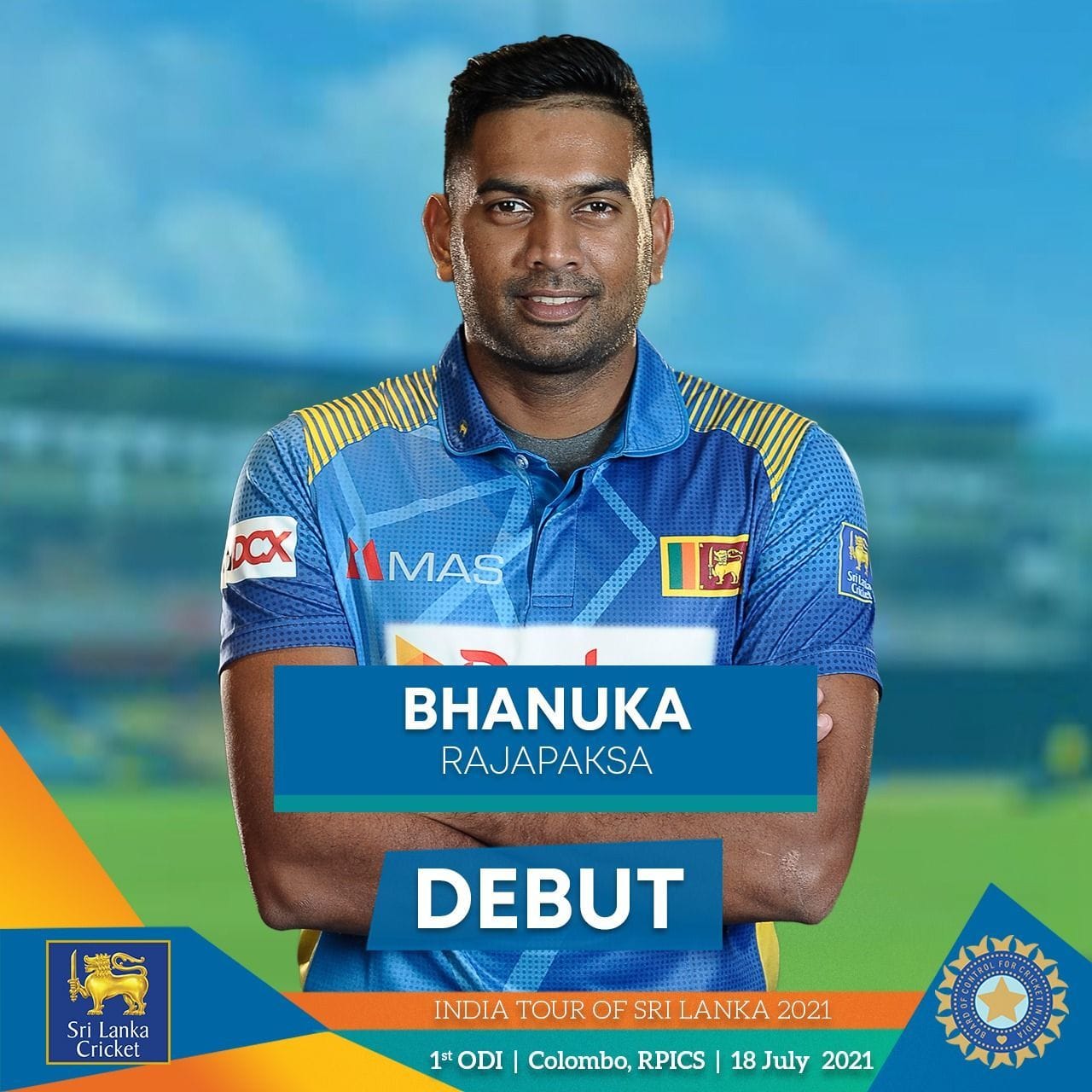 Bhanuka Rajapaksa Cricket Stats & Player Profile