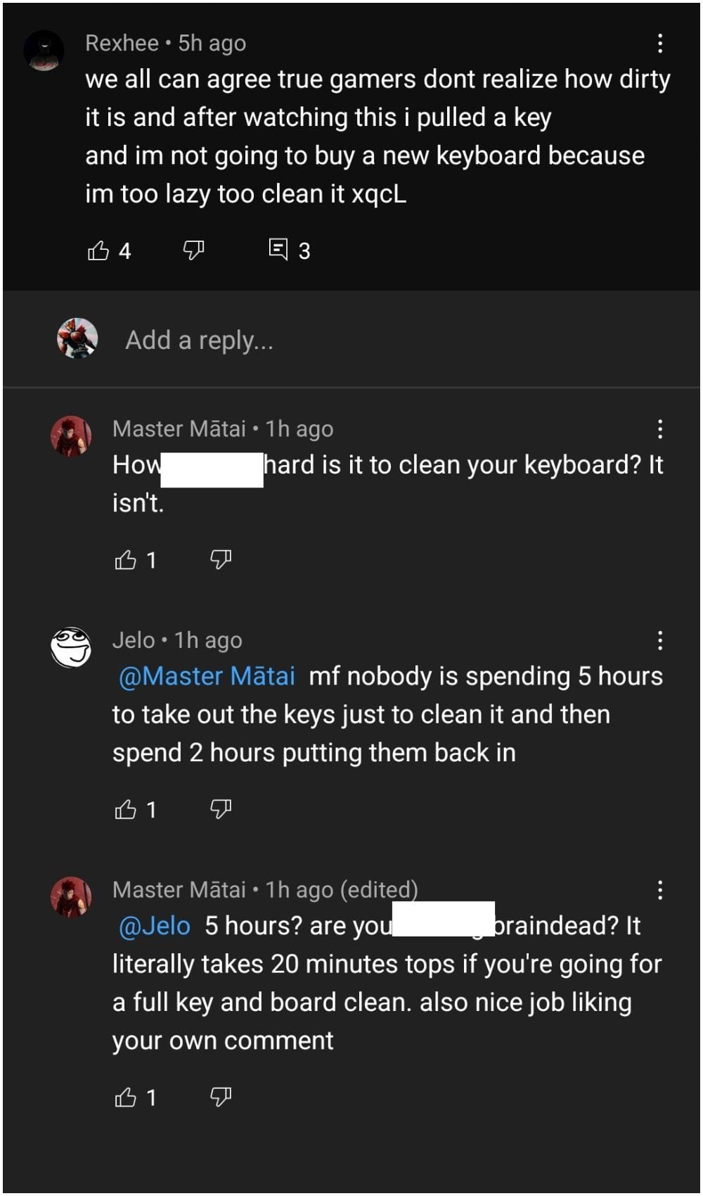 "More hair in your keyboard than on your head”: xQc gets roasted by ...
