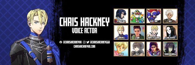 Who does Chris Hackney voice in Genshin Impact?