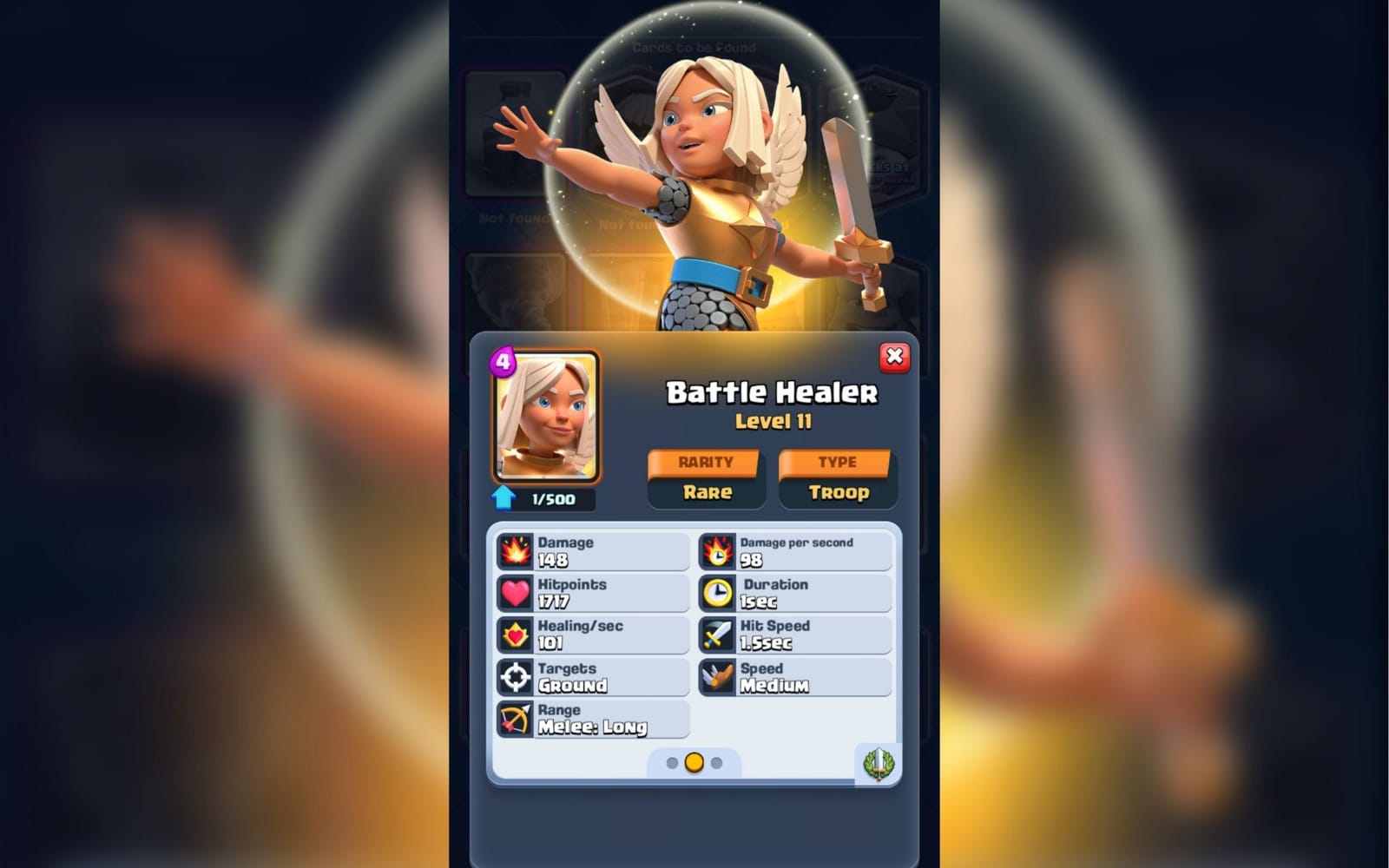 How to use Battle Healer in Clash Royale?