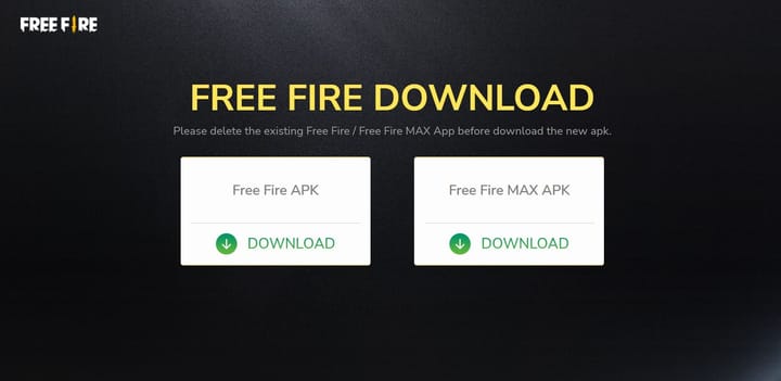 Free Fire official APK download link and installation guide for Android ...