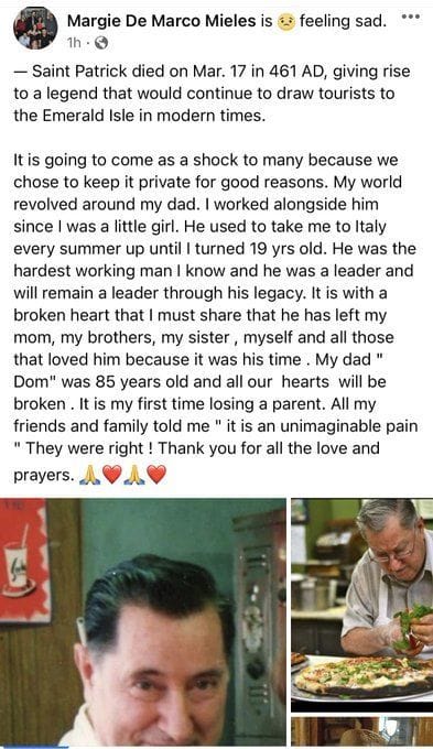 Who was Domenico DeMarco? Tributes pour in as Di Fara founder ...