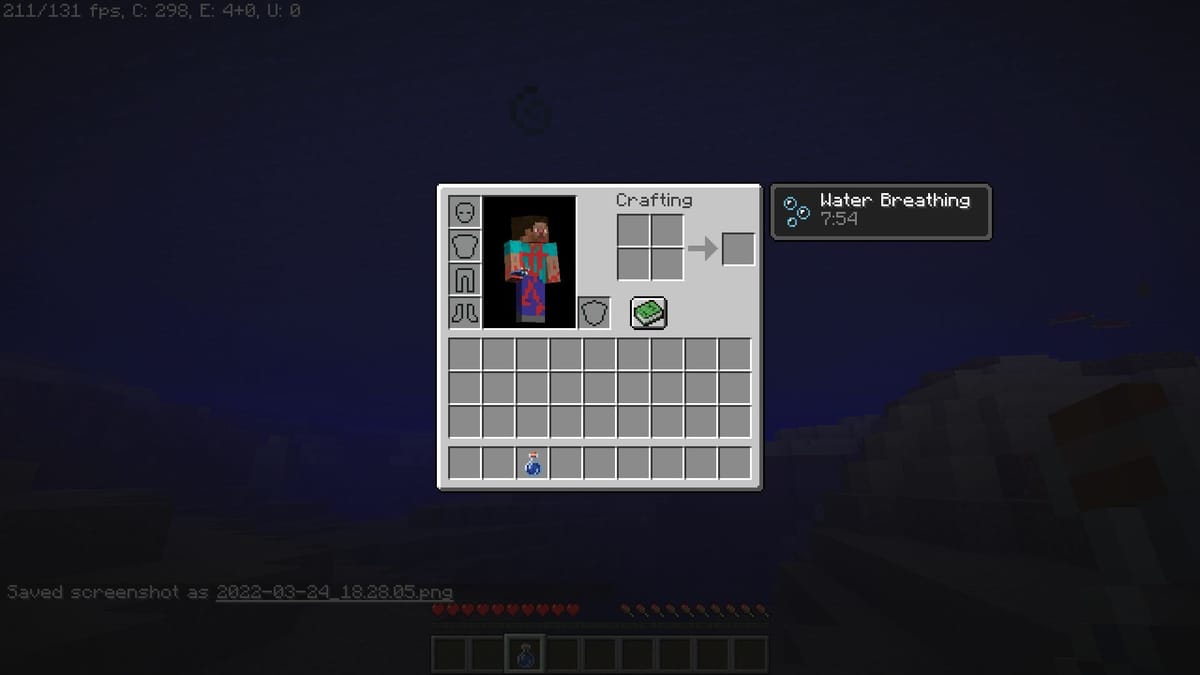 Top 3 ways to breathe underwater in Minecraft