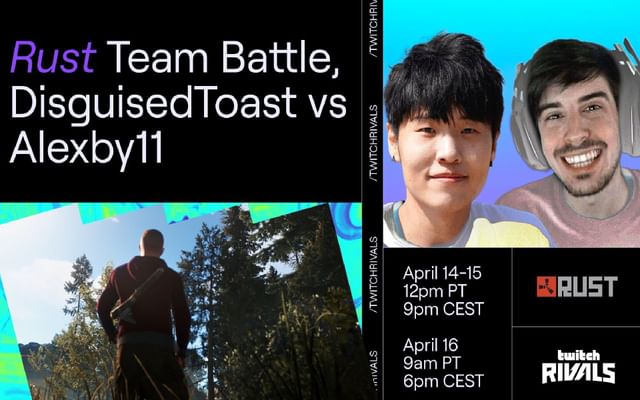 Twitch Rivals featuring a 40v40 Rust Battle has been announced ...