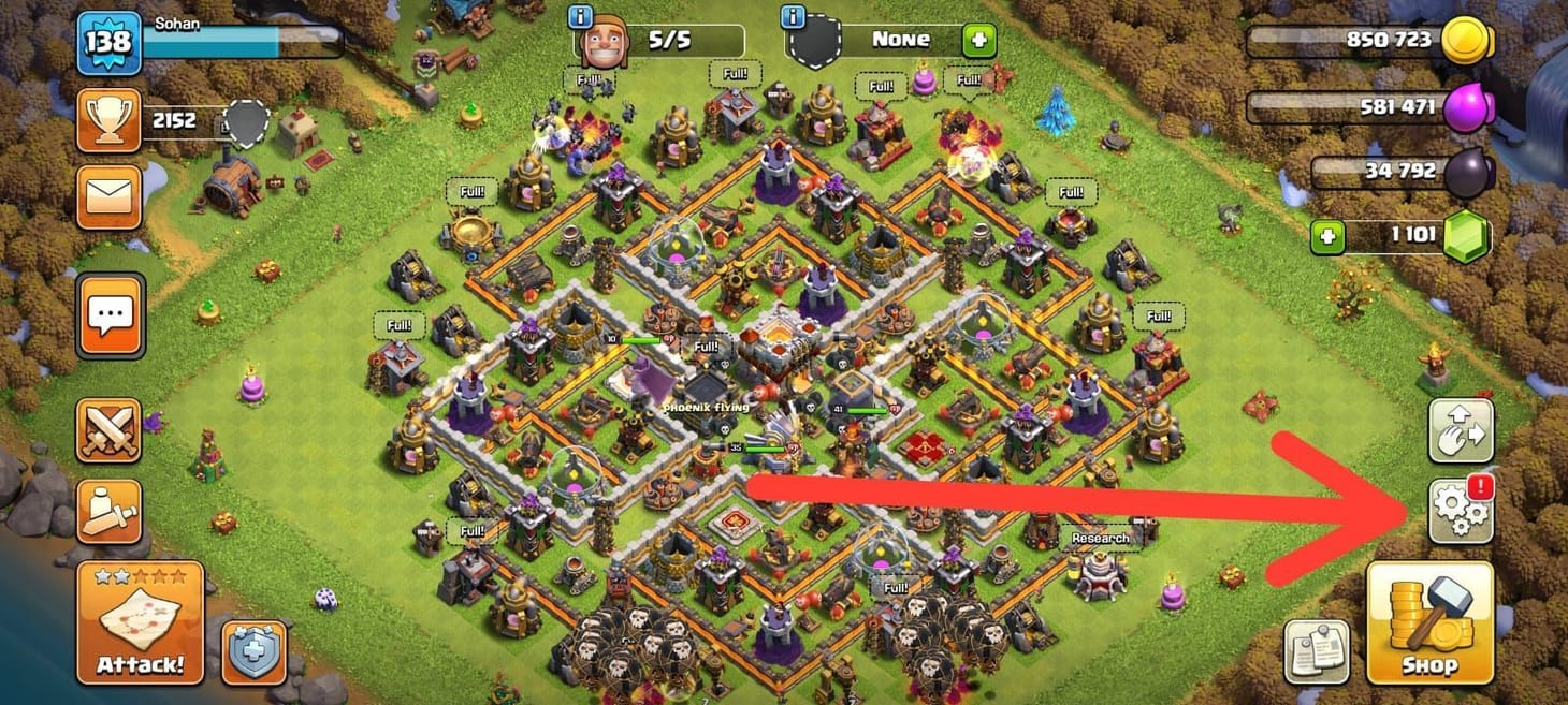 50 stylish and cool names for Clash of Clans