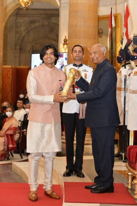Padma Awards 2022: Neeraj Chopra, Sumit Antil among athletes to receive ...
