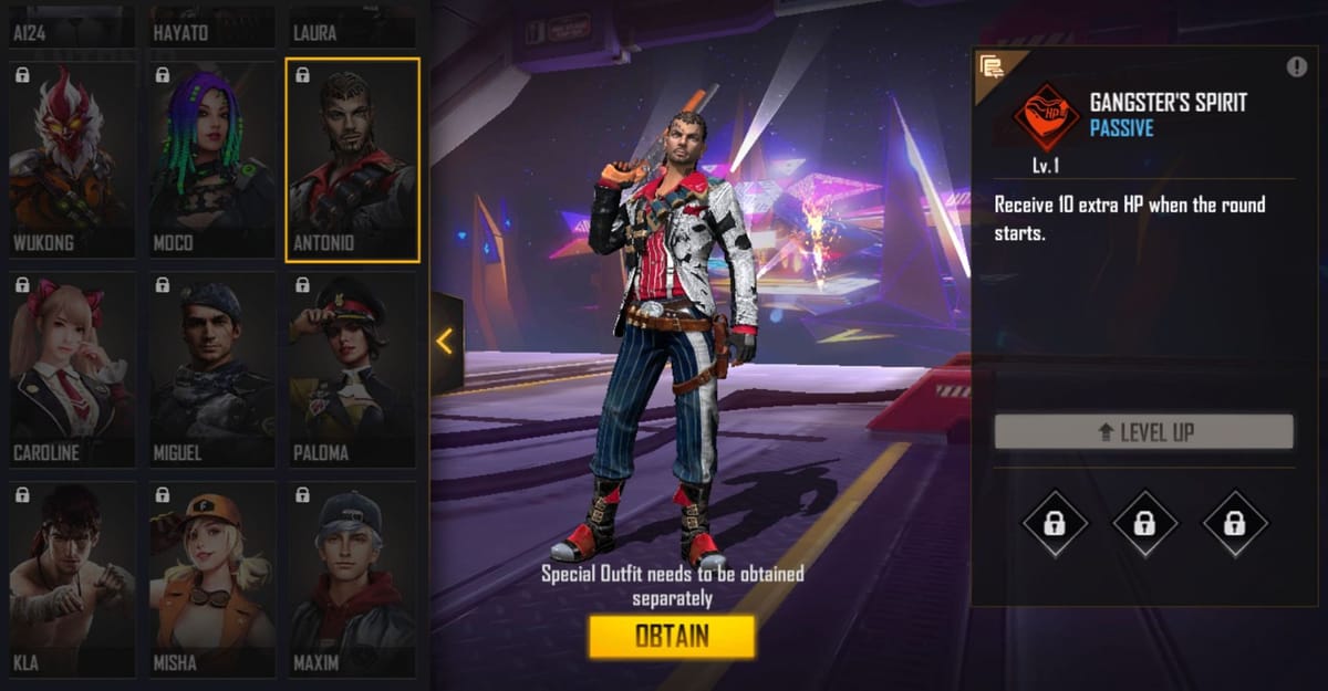 5 best Free Fire MAX character combinations with Chrono (March 2022)