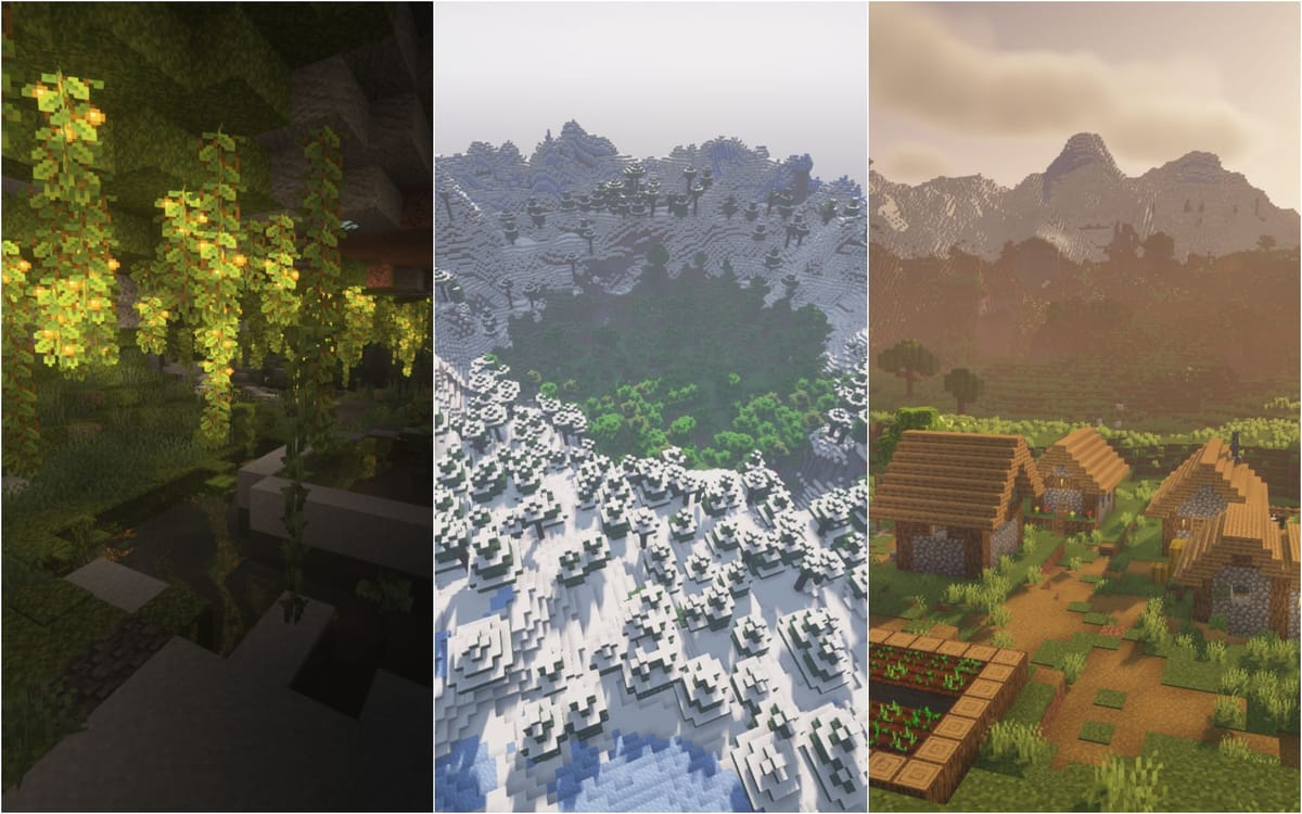 5 prettiest seeds for Minecraft 1.18.2