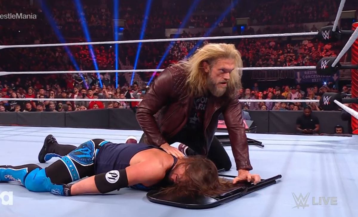 5 finishes to Edge vs AJ Styles at WrestleMania 38: Huge twist with ...