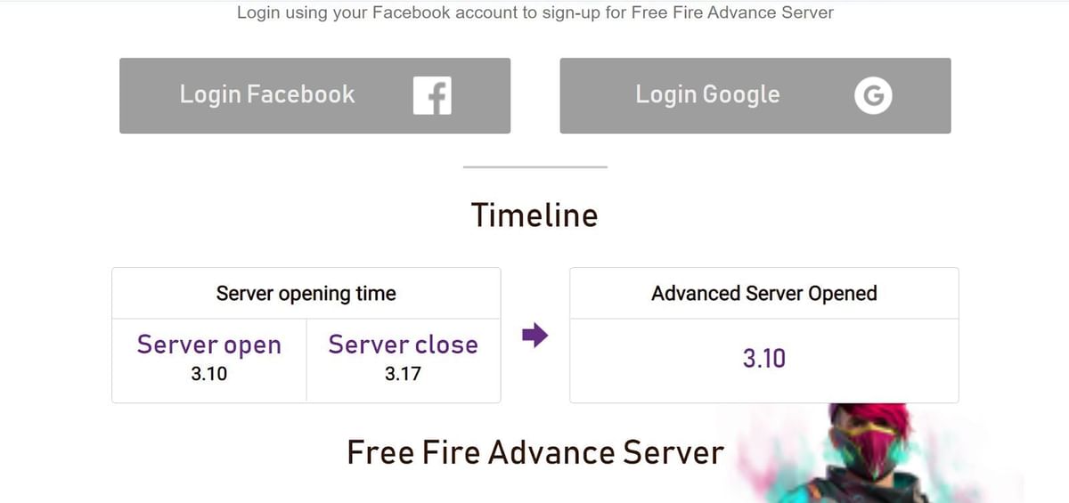 Garena Free Fire Advance Server activation code process, how to ...