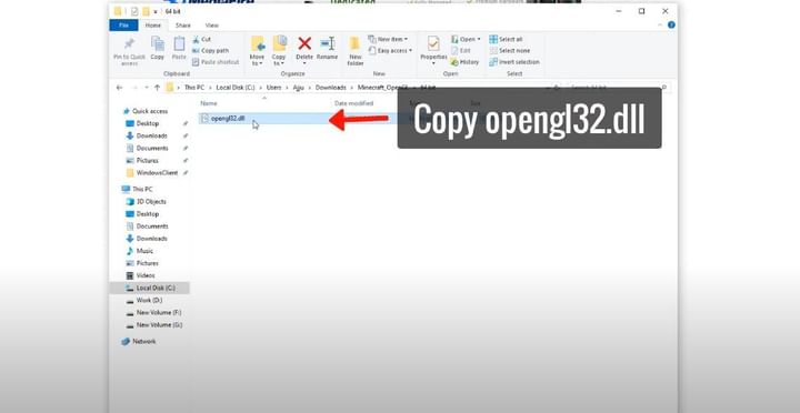 Minecraft GLFW Error 65542 (Driver does not support OpenGL)