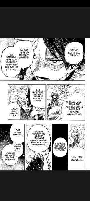 My Hero Academia Chapter 349: Dabi engages with Shoto, second OFA user ...