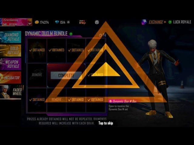 How to get Dynamic Duo M bundle in Free Fire MAX this week