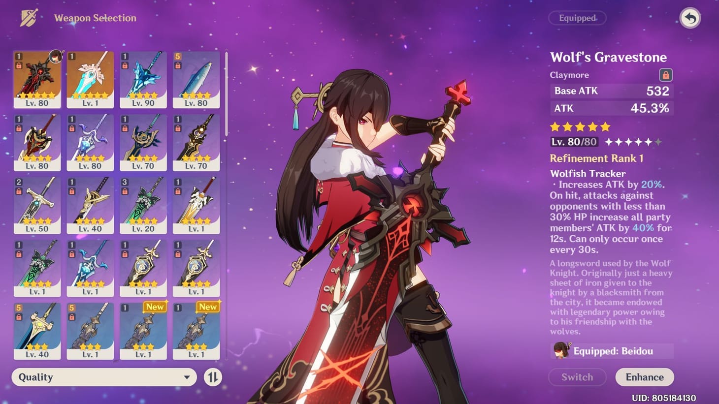 Genshin Impact Beidou build guide: Best artifact, weapons and roles ...