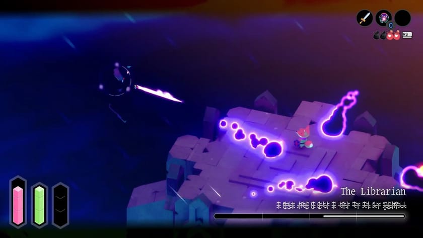 How to defeat the Librarian in TUNIC