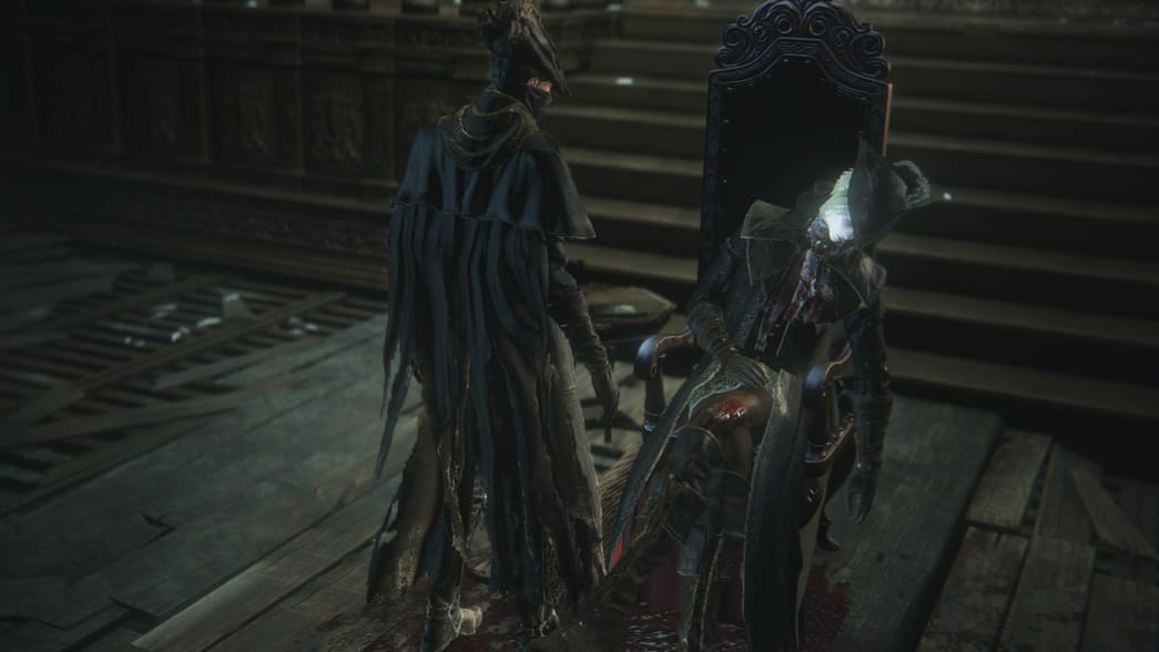 Who is Lady Maria, and how is she significant in Bloodborne?