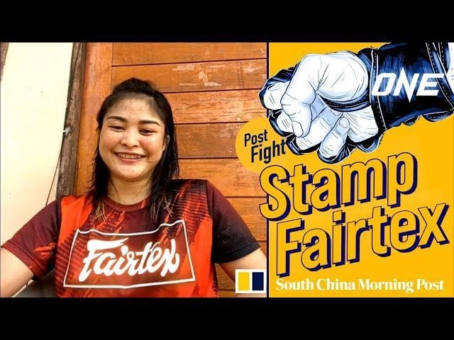 "It means everything" - Stamp Fairtex on her title shot