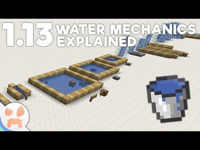 What is the best way to get rid of water in Minecraft?