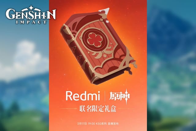 Genshin Impact x Redmi collab teased in China