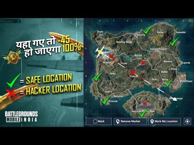 Best BGMI map for rank push in C2S5