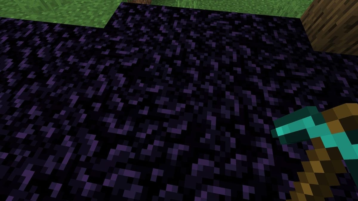 How to make obsidian in Minecraft