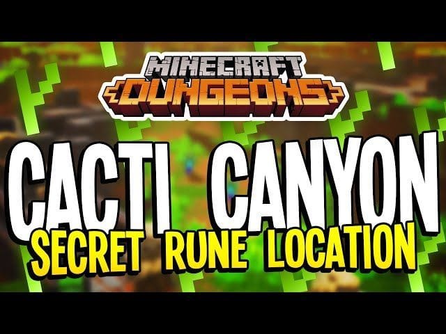 All Minecraft Dungeons runes locations