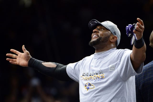 ICYMI: No one was happier than Peyton Manning the day Ray Lewis decided ...