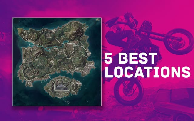 5 best BGMI loot locations to land safely for rank push (March 2022)