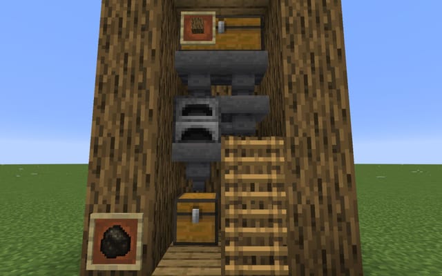 How to make a charcoal farm in Minecraft 1.18