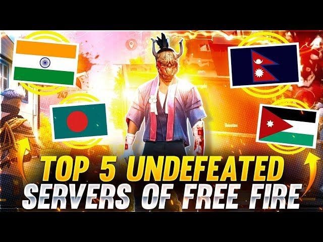 Garena Free Fire server list with all countries in 2022